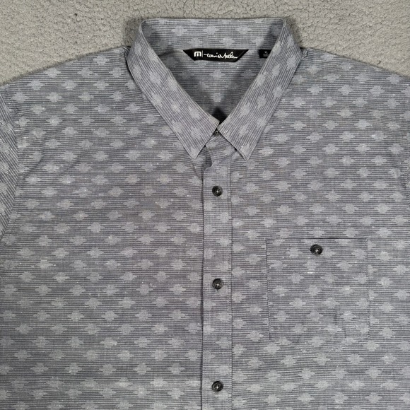 Travis Mathew | Shirts | Travis Mathew Shirt Mens Xl Gray Button Up ...